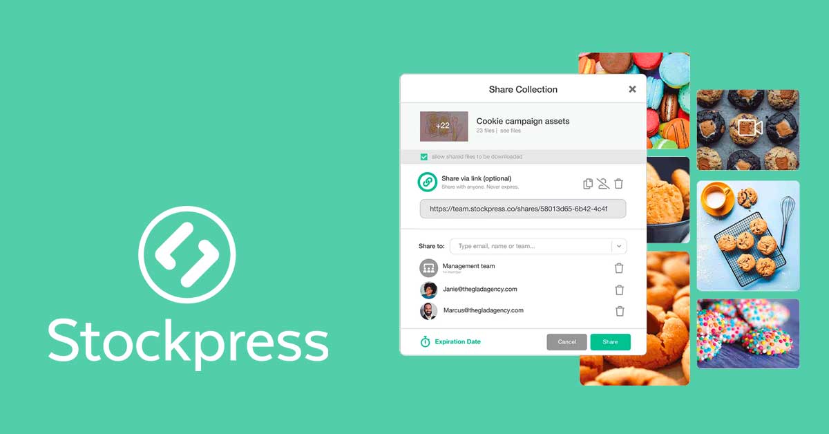 Internal and External File-Sharing Made Simple for Teams | Stockpress