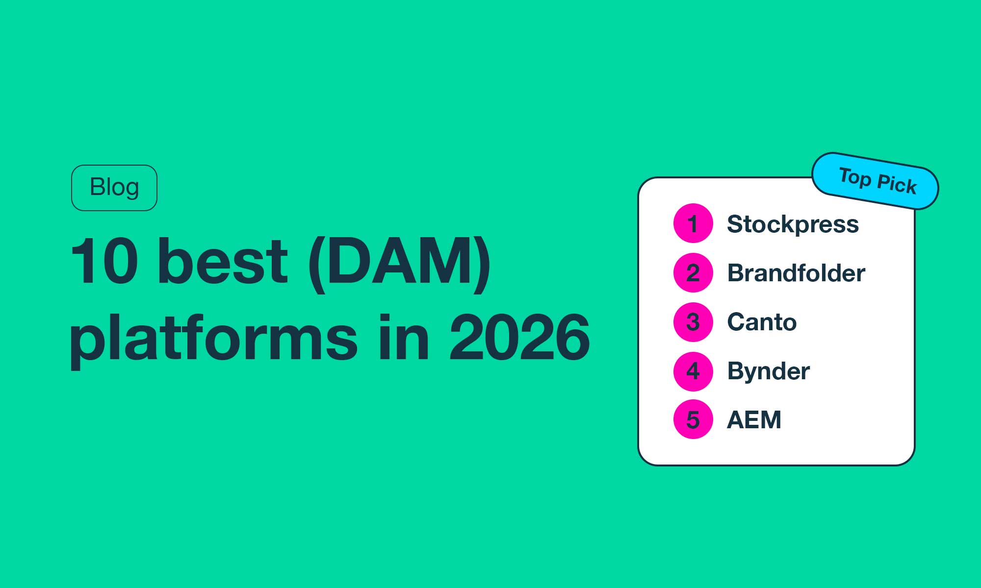 10 Best Enterprise Digital Asset Management Platforms 2026 - Stockpress